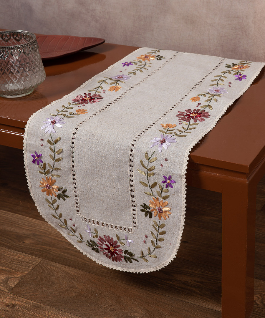 Τραβέρσα ροκοκό (40cm x 140cm) 4338 oval - KalogirouHome