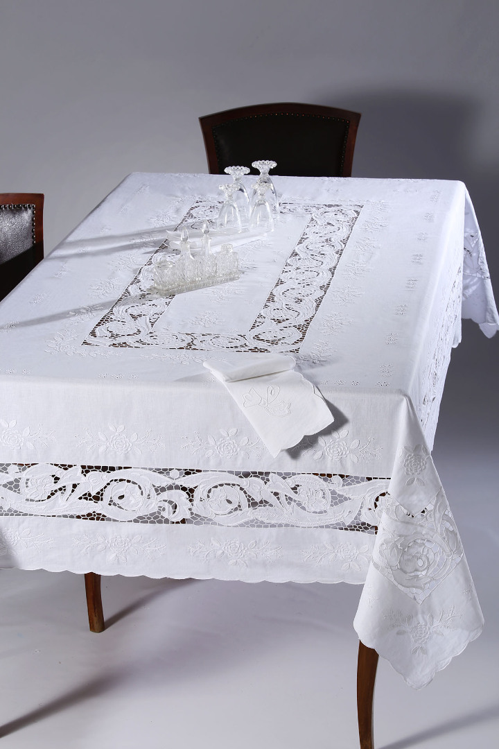 Χειροποίητο τραπεζομάντηλο 9895 (170cm x 270cm) - KalogirouHome